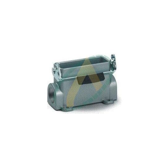 Embase électrique en saillie 10 points avec levier