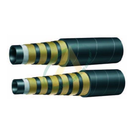 Flexible hydraulique 4 nappes Alphabiotech 6000 32 mm (1'' 1/4)