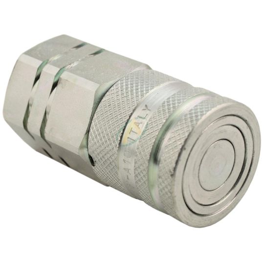 Coupleur face plane femelle - Norme ISO 16028 - Antipollution