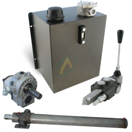 Kit Fendeuse De Buche Hydraulique 16 Tonnes Avec Groupe