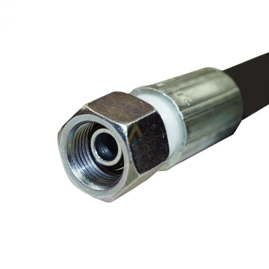 Flexible hydraulique écrous tournants 1/2 BSP droit et coudé 90 ...